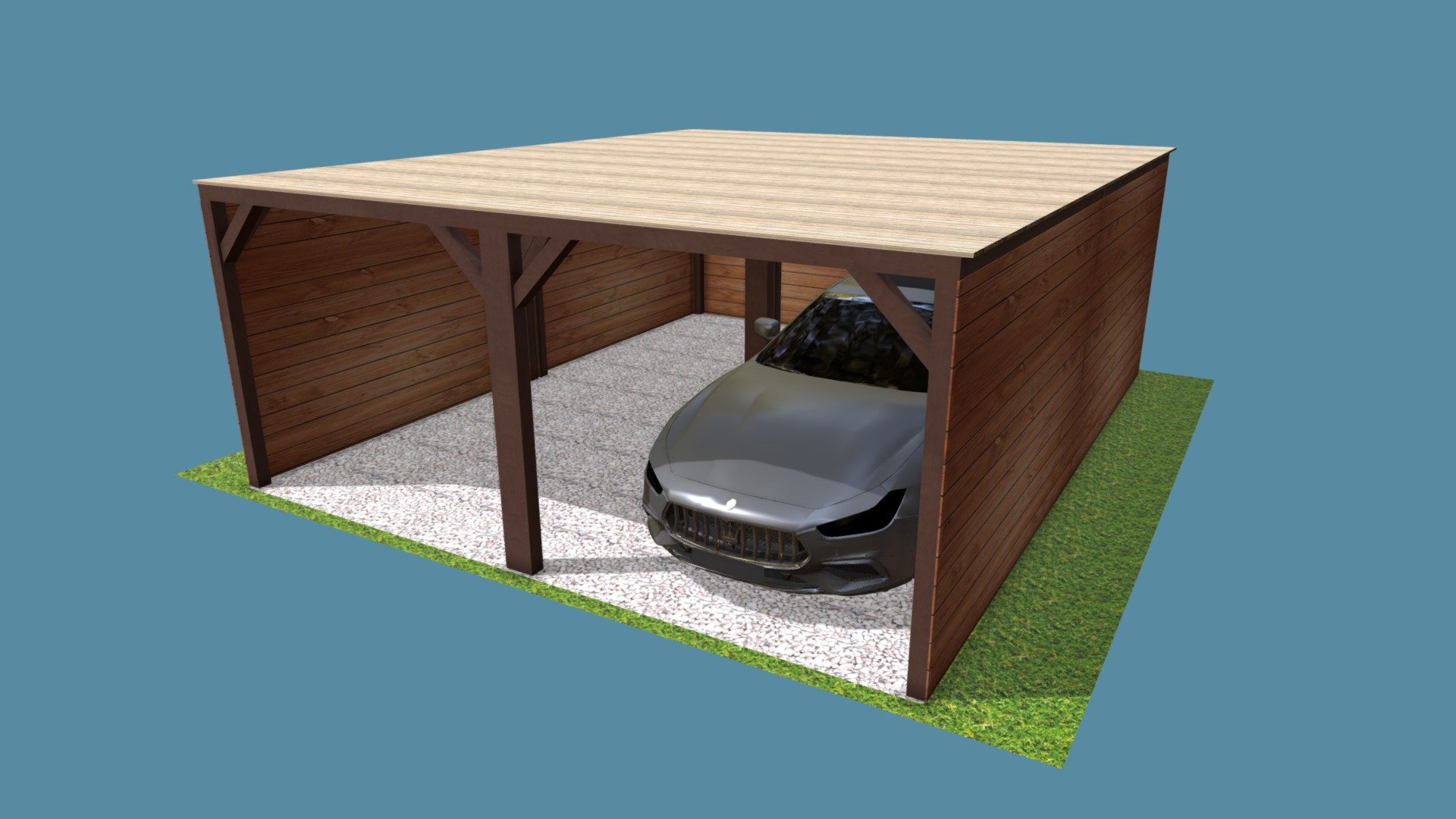 Garage - 3D model by NiccoCantina [cef6adc] - Sketchfab