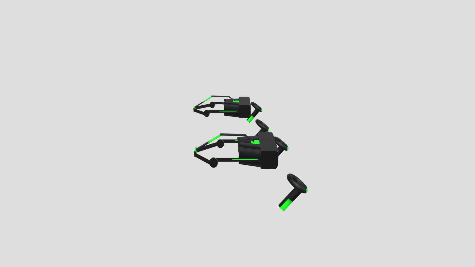 PIMAX 8K +OCULUS CONTROLLERS - 3D model by J6HD_ALT_Creations ...