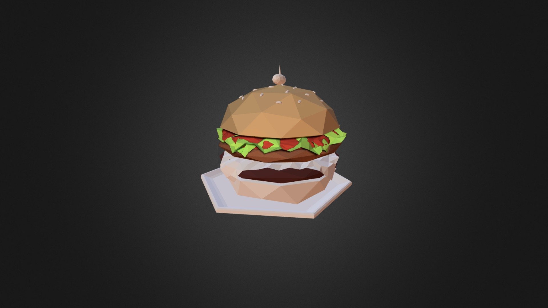 lowburguer - 3D model by exclama [cef78e8] - Sketchfab