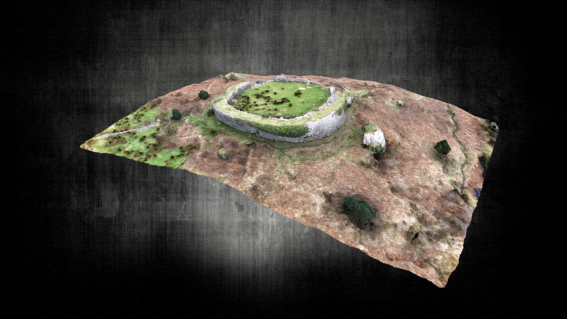 Caherdaniel Early Medieval Stone Fort (low res) - Buy Royalty Free 3D ...