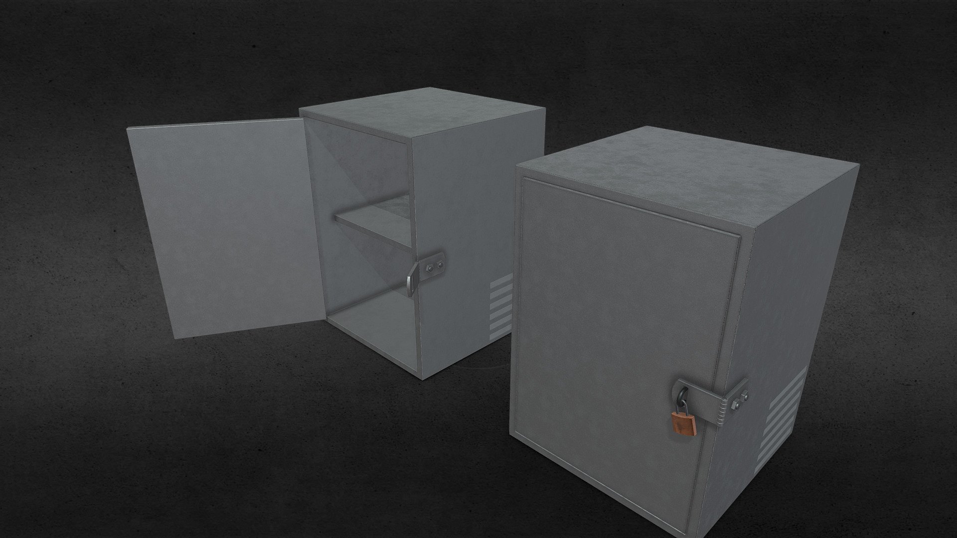 Safe - Buy Royalty Free 3D model by mc477 [cef8aea] - Sketchfab Store