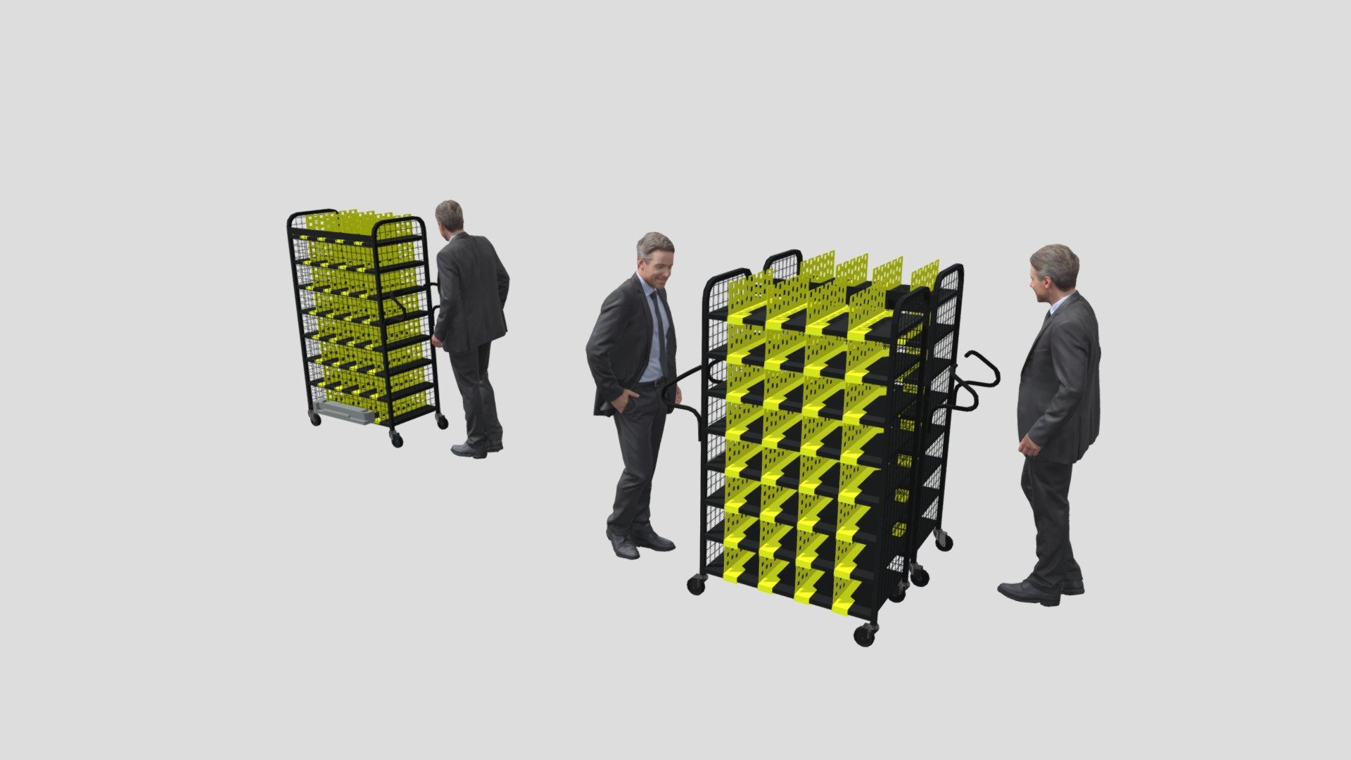 AW-WIN10239 Wincanton Tony Pack Trolleys - 3D model by 3D-VIEW (@Jake ...