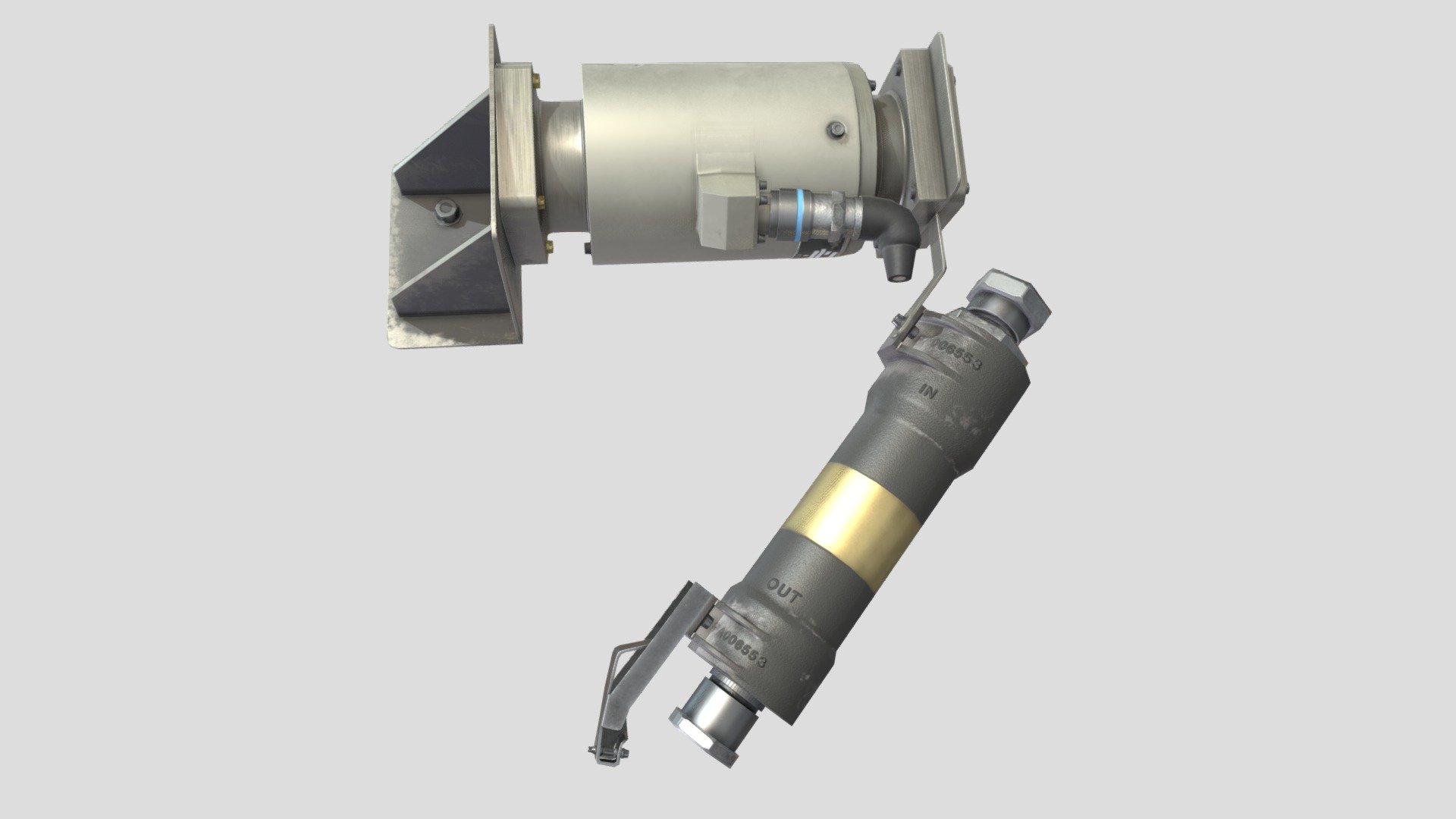 CFM56-7B Fuel Flow Transmitter - 3D model by CharlyRose [cefa66b ...