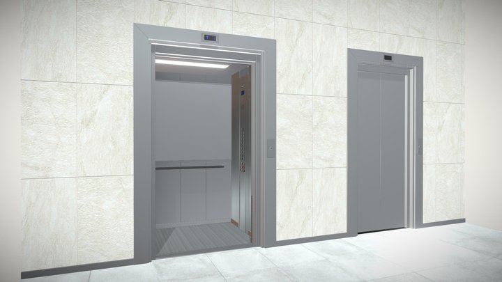 Elevator 3D models - Sketchfab