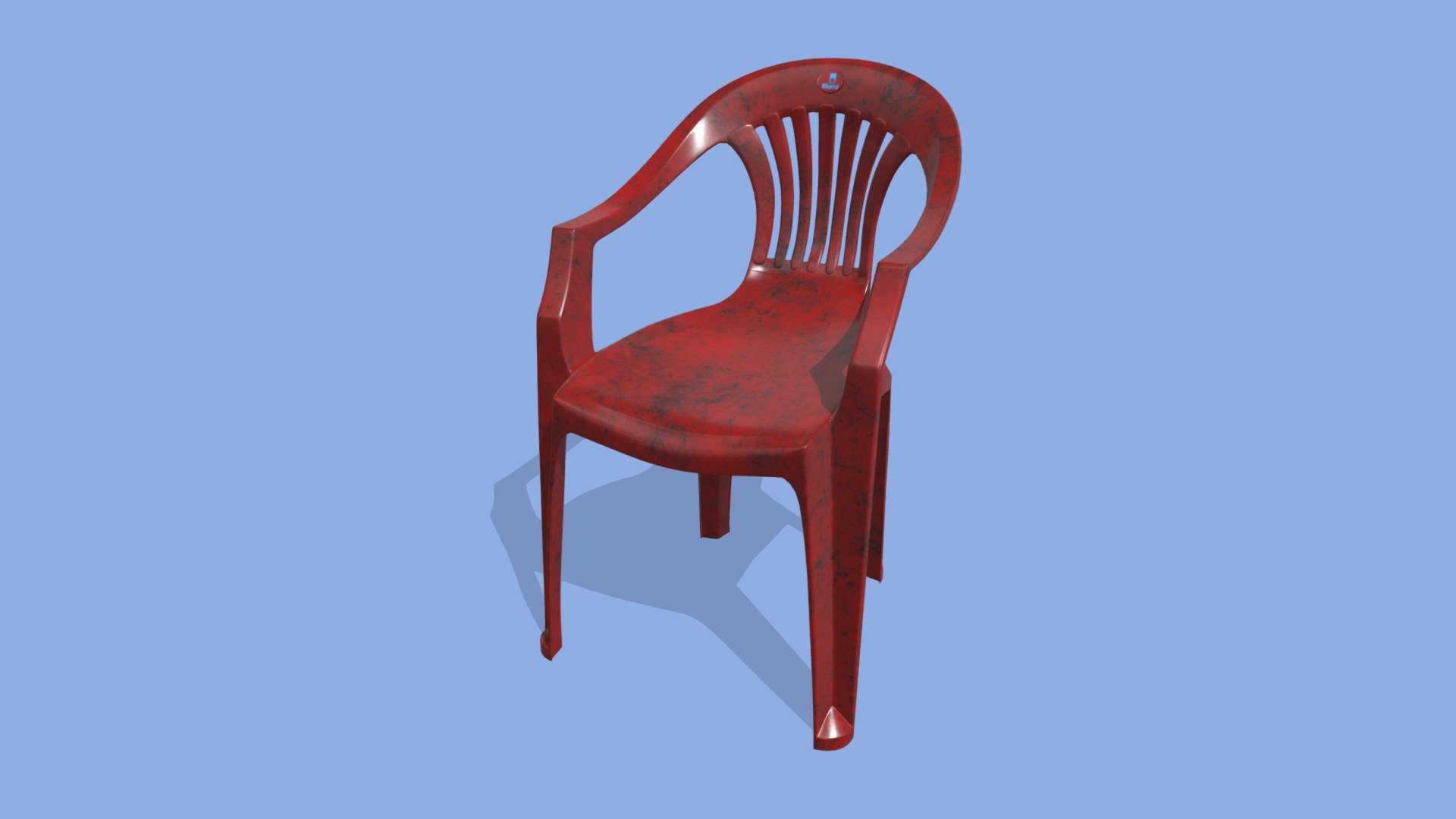 plastic chair - 3D model by Arunchintada [cefc801] - Sketchfab