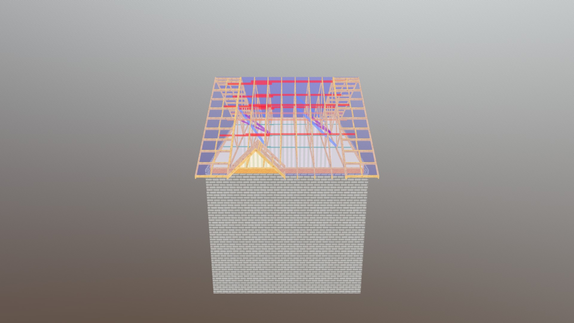 6104K Kinkell 15 Detatched - 3D model by Muir Timber Systems ...
