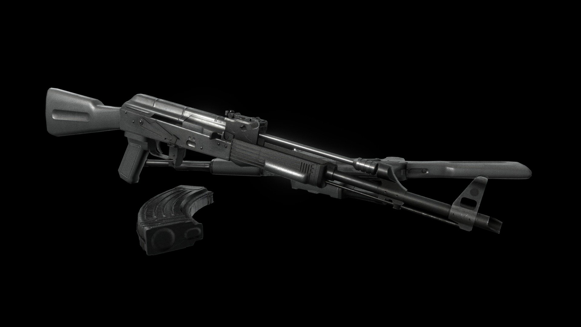 Riley Defense RAK-47 - 3D model by PetrifiedCheese [cefe51b] - Sketchfab