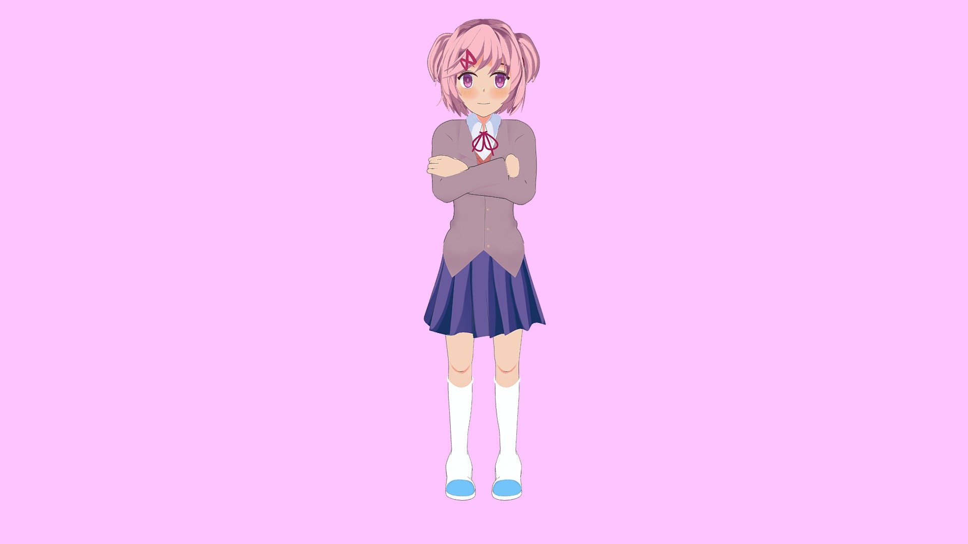 Natsuki - Download Free 3D model by sherma [ceff940] - Sketchfab
