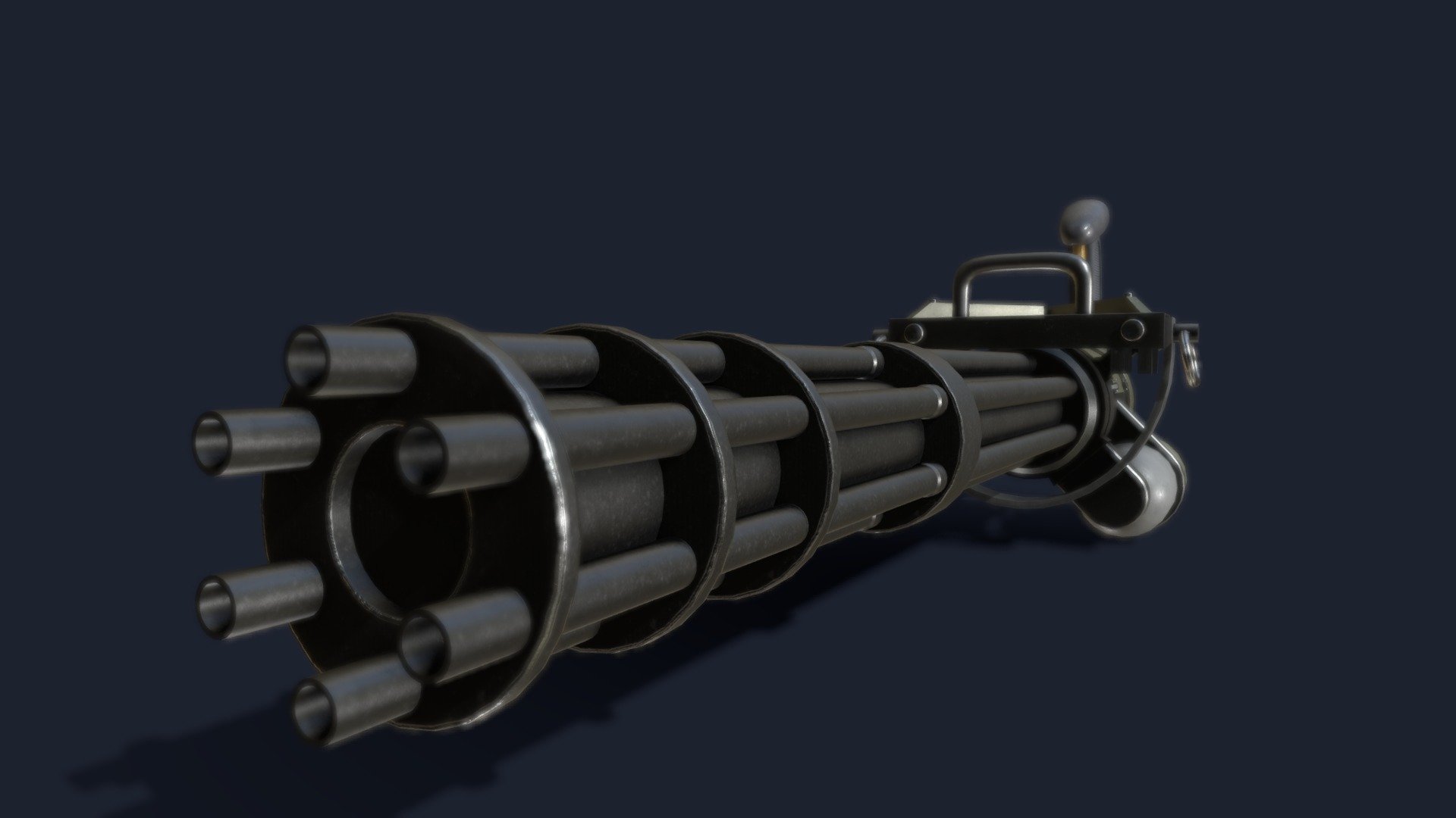 Modern Minigun - 3D model by Agodsy [ceffcdf] - Sketchfab