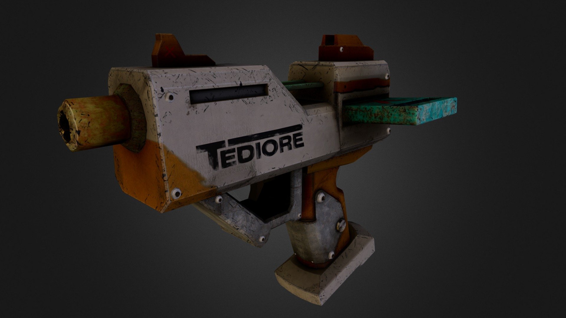 Borderlands 2 Weapon - 3D model by andrewmackie [cegHUp6] - Sketchfab