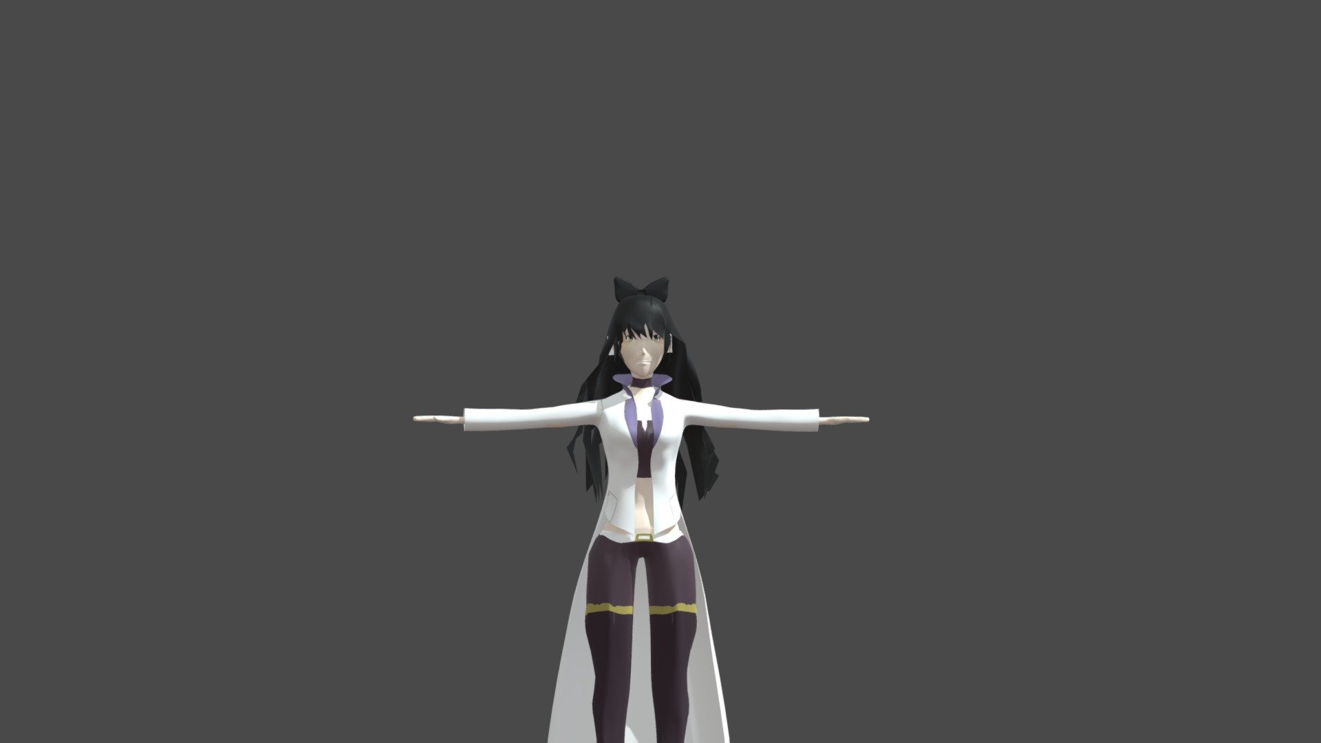 RWBY-BLACK - 3D model by s18116216 [cf006b7] - Sketchfab