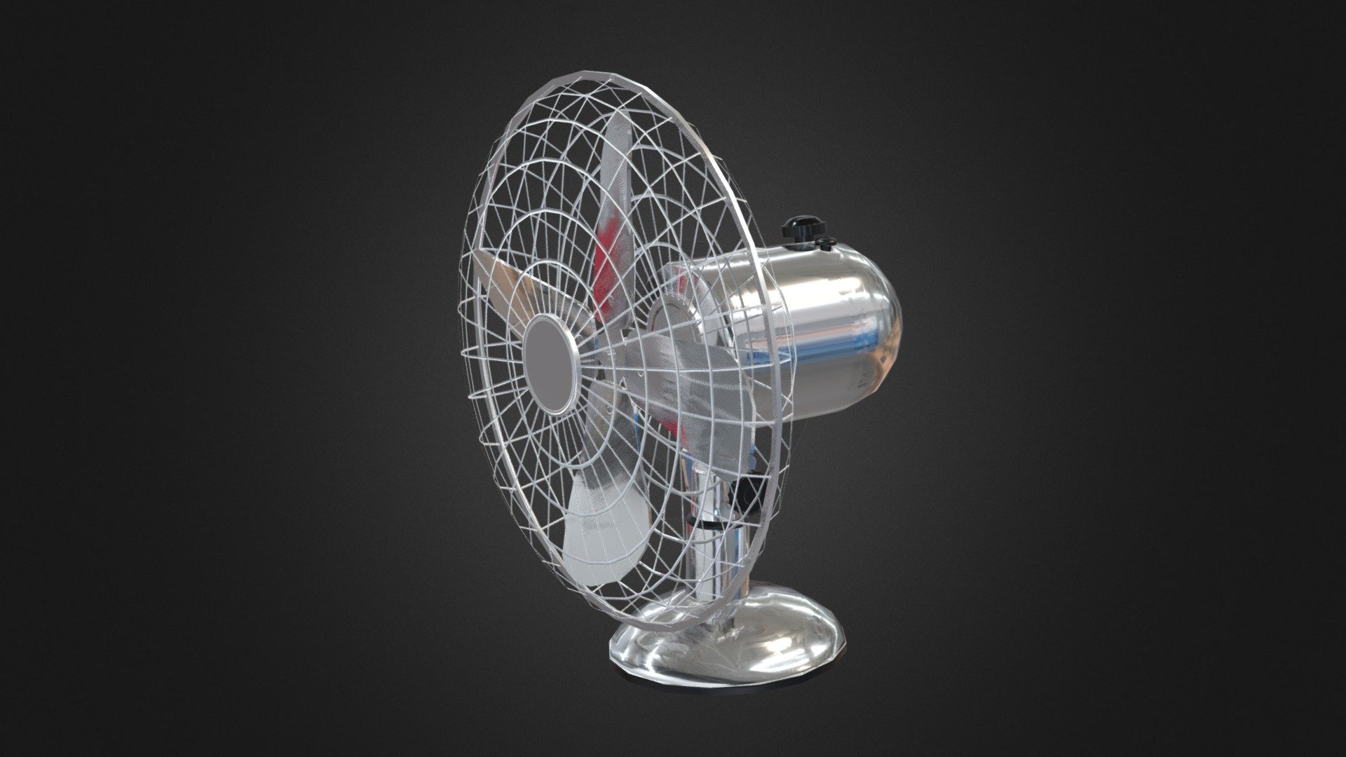 Metallic Fan - Download Free 3D model by Joe Maverick (@ilyagum ...