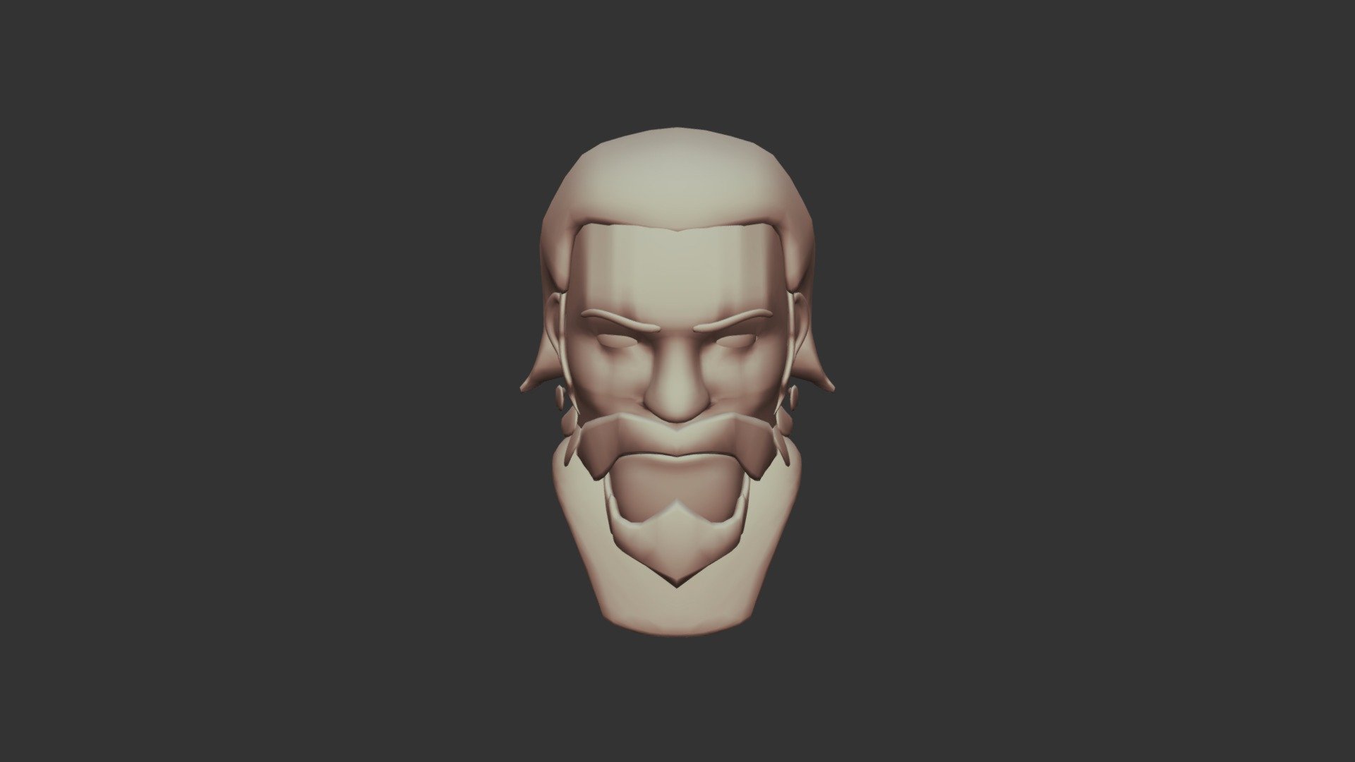 Overwatch Reinhardt Topologia Head - Download Free 3D model by Miguel ...