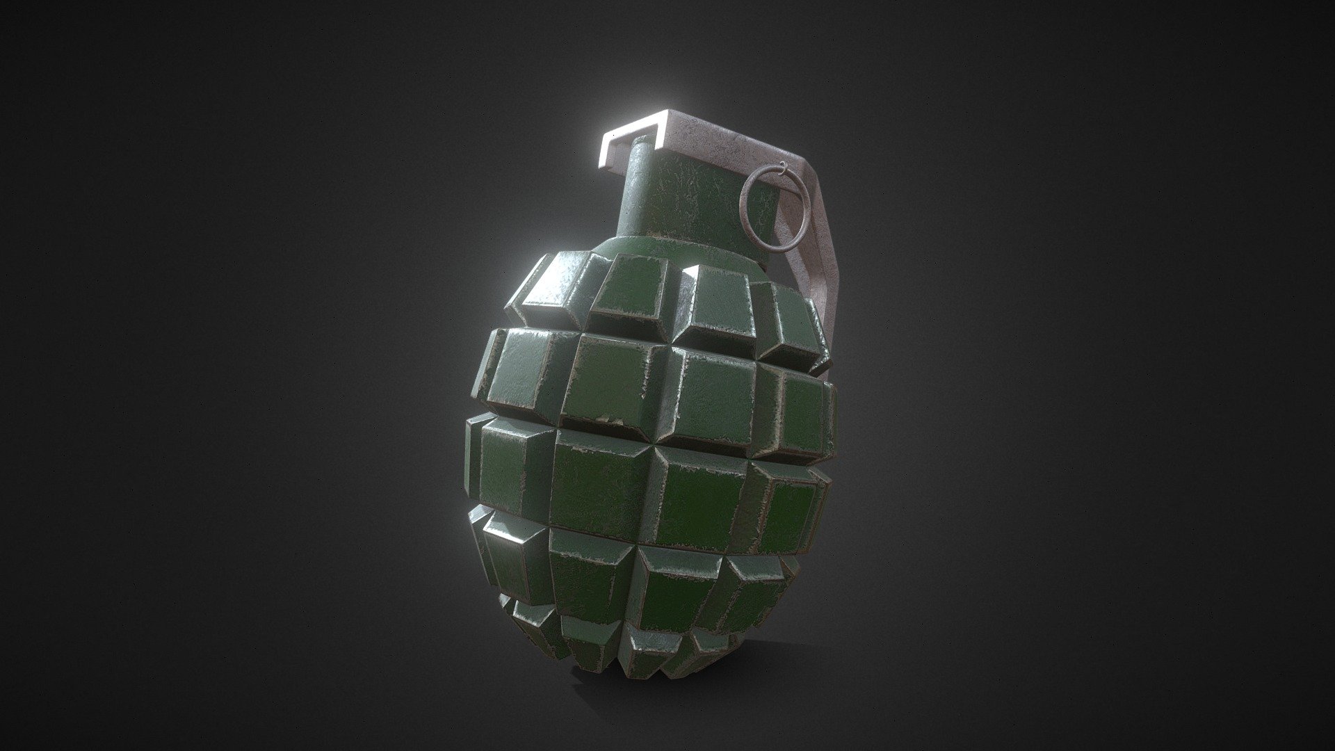 Grenade - 3D model by jorkop [cf00ee2] - Sketchfab