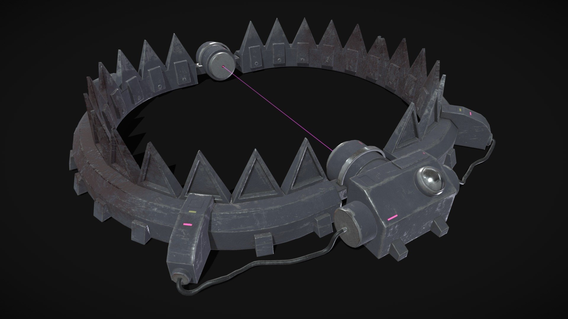 Sci fi trap (Game ready) - Download Free 3D model by vigr_7 (@v_grshn ...