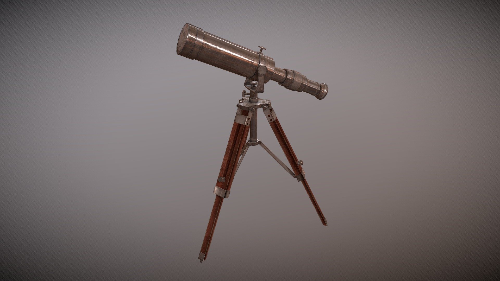 Telescope - 3D model by mathewsapulovic [cf03870] - Sketchfab