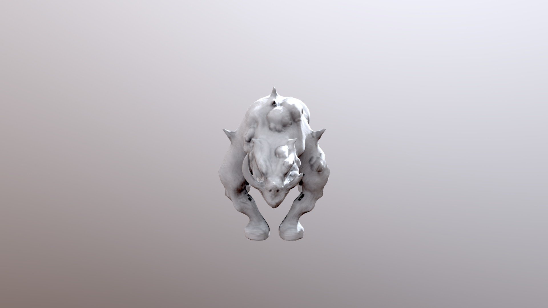 Wart Hog - 3D model by OctavioAvalos (@OctavioAavalos) [cf03c95 ...