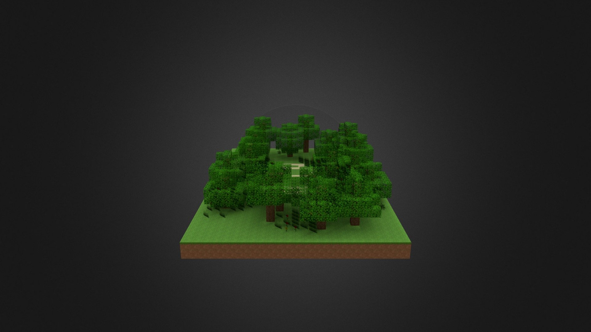 Forest Arena - 3D model by itzzuberdog [cf0487d] - Sketchfab