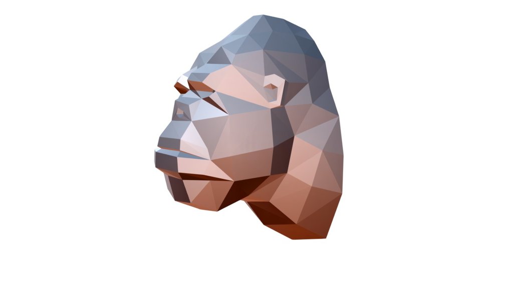King Kong Head - 3D model by lpobjects [cf04bf6] - Sketchfab