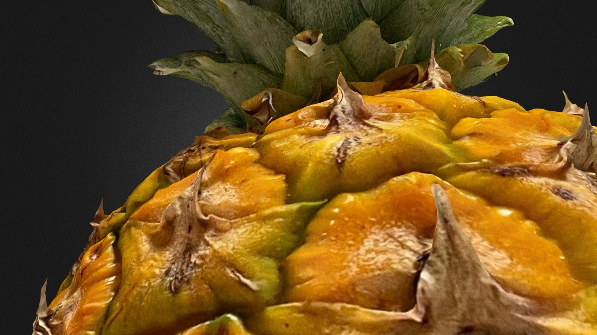 Pineapple - Download Free 3D model by seirogan [cf05acc] - Sketchfab