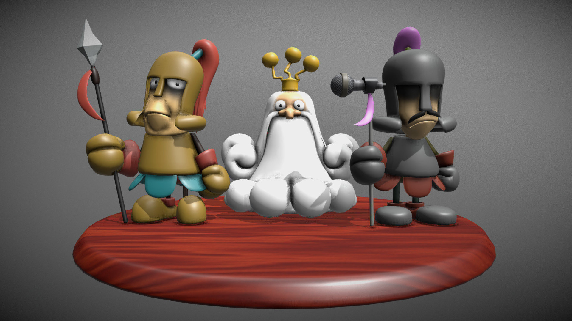 Moon character_07 - 3D model by GEKIMURA [cf07db5] - Sketchfab