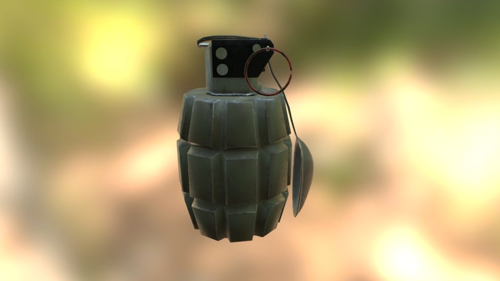 Rust Grenade V2 - 3D model by Highlanderwolf [cf08292] - Sketchfab