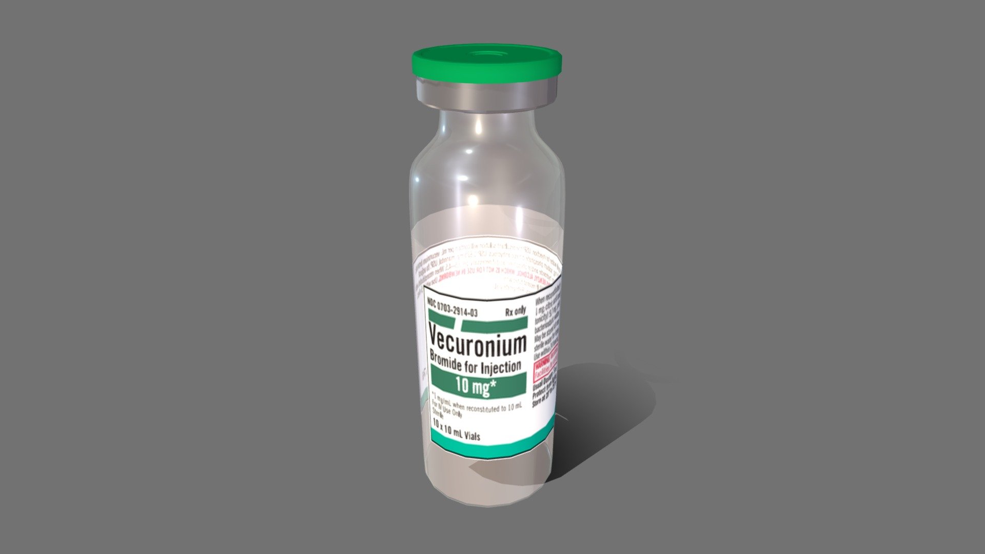 Vecuronium - Buy Royalty Free 3D model by MW 3D (@mw3dart) [cf0aa09 ...