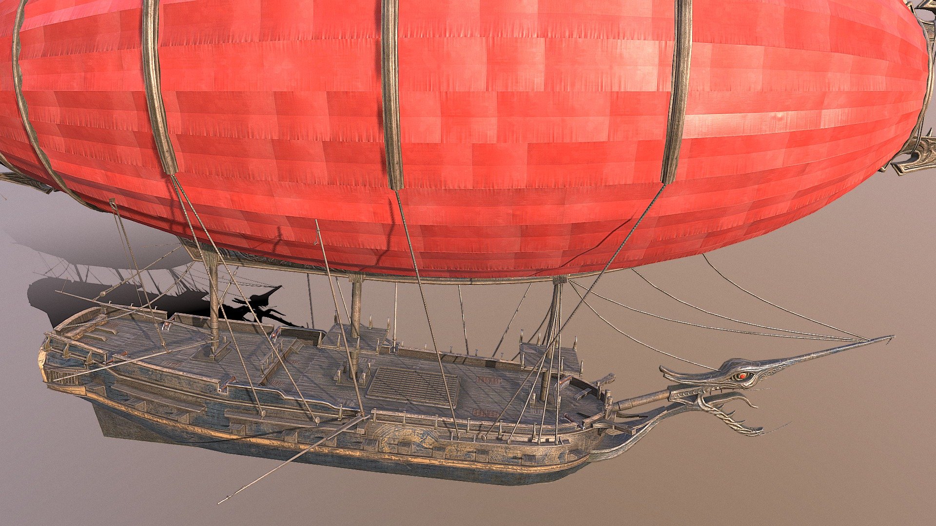 PUBG : FBR2 Flying Ship - 3D model by Falah (@falah01) [cf0b4fd ...