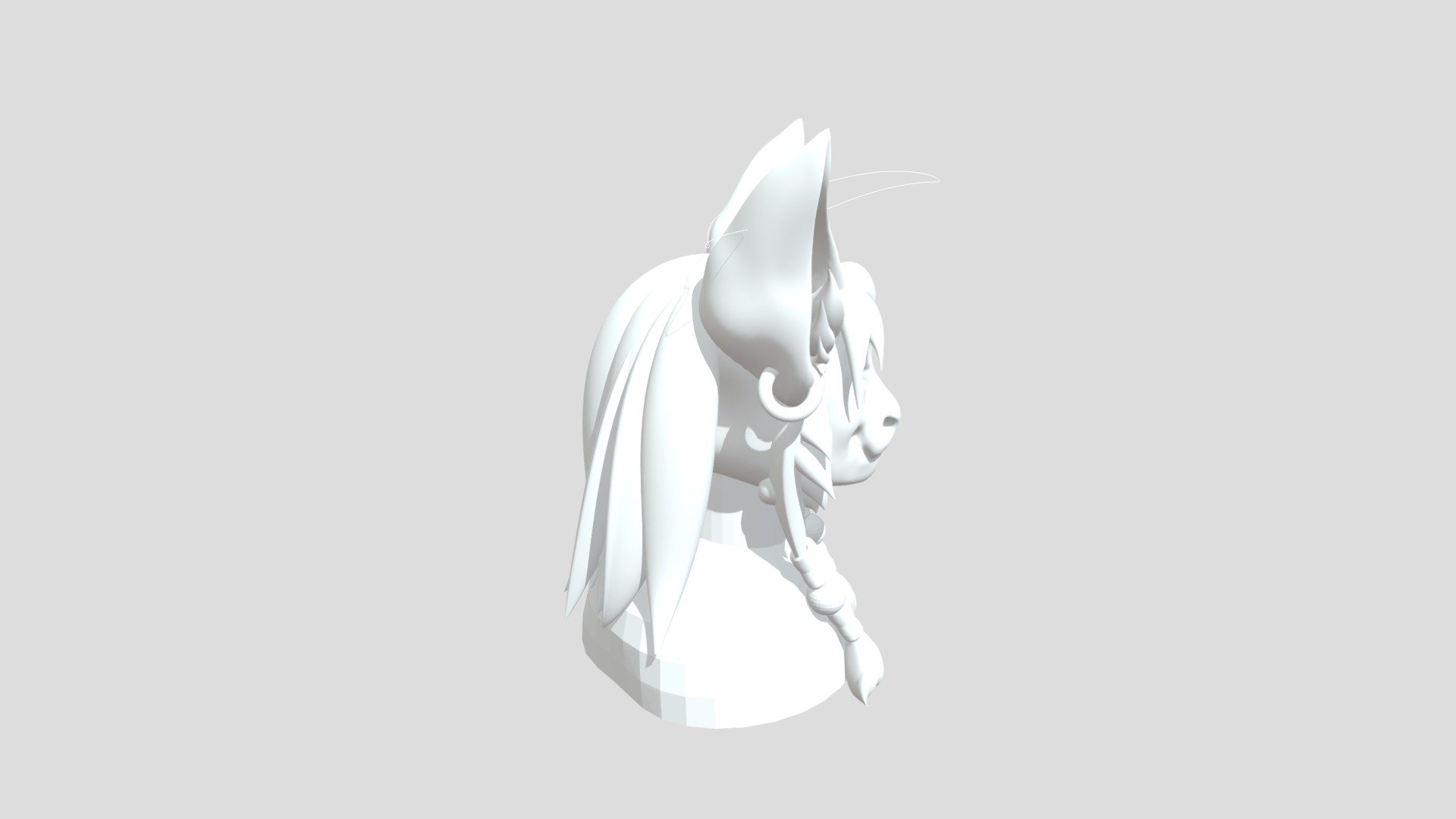 Bastet Sculpt - 3D model by ArtofAlowenHayes [cf0c056] - Sketchfab
