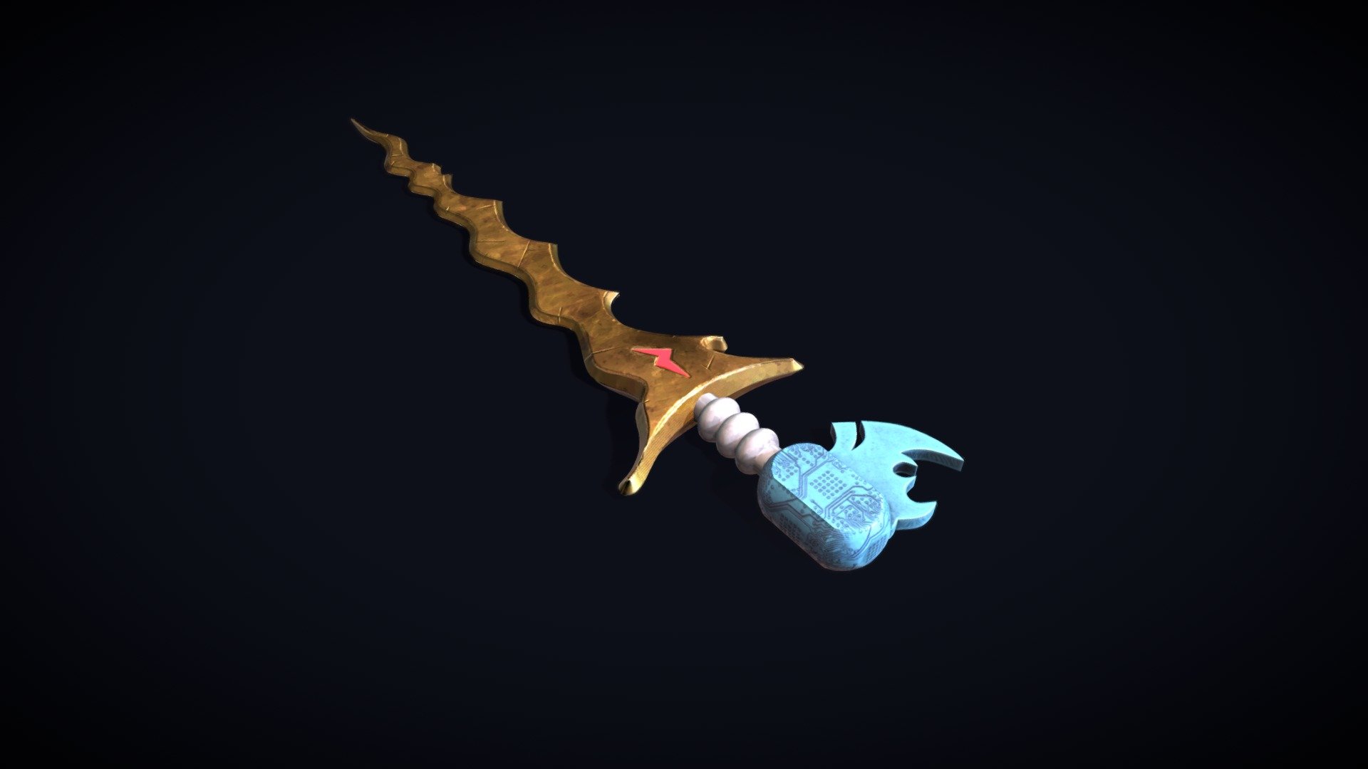 Keris 2077 - Download Free 3D model by kray3d [cf0c0c2] - Sketchfab