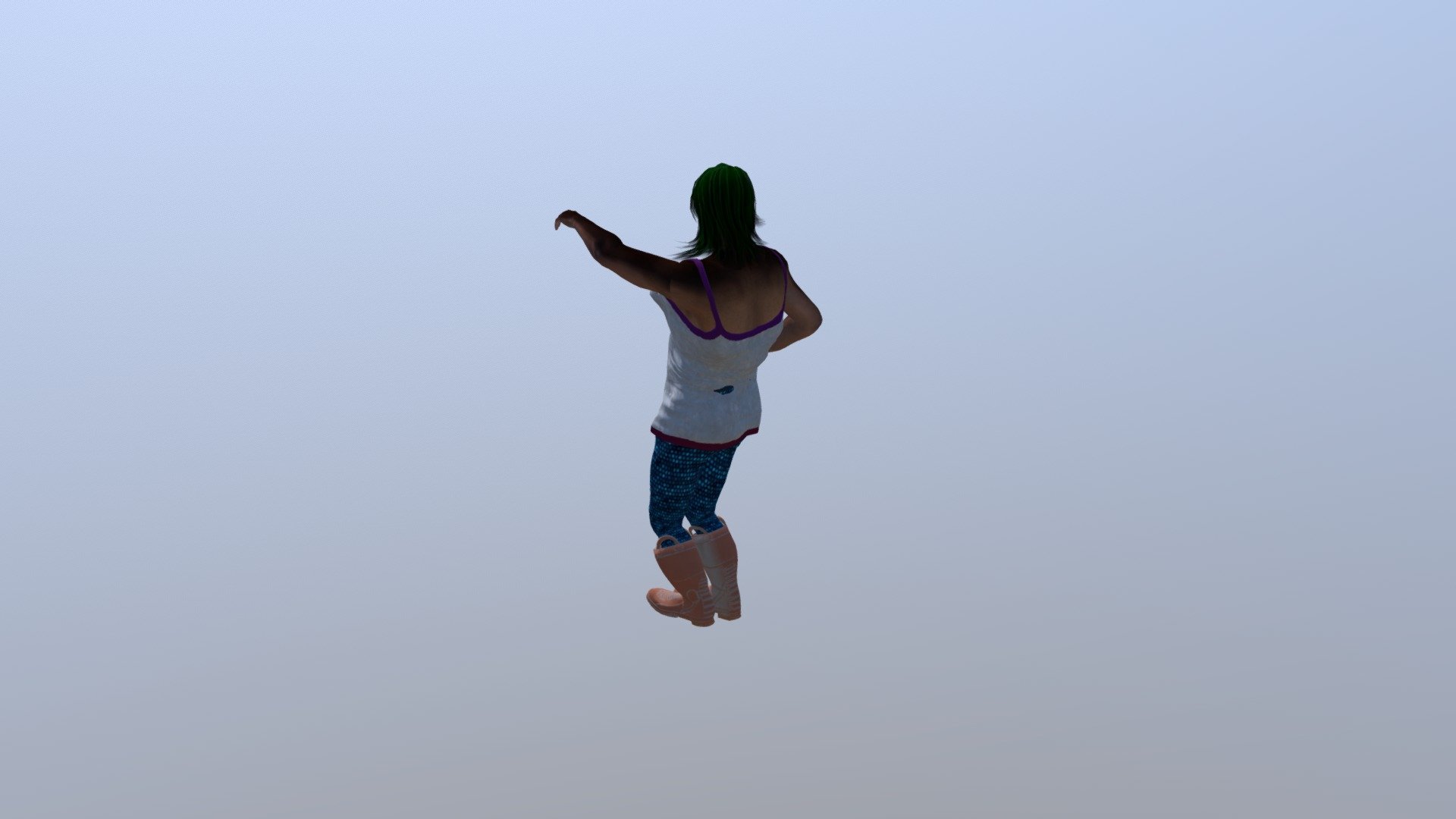 Beautiful Ogre Woman Bellydancing - 3D model by willowdarcy [cf0df7f ...