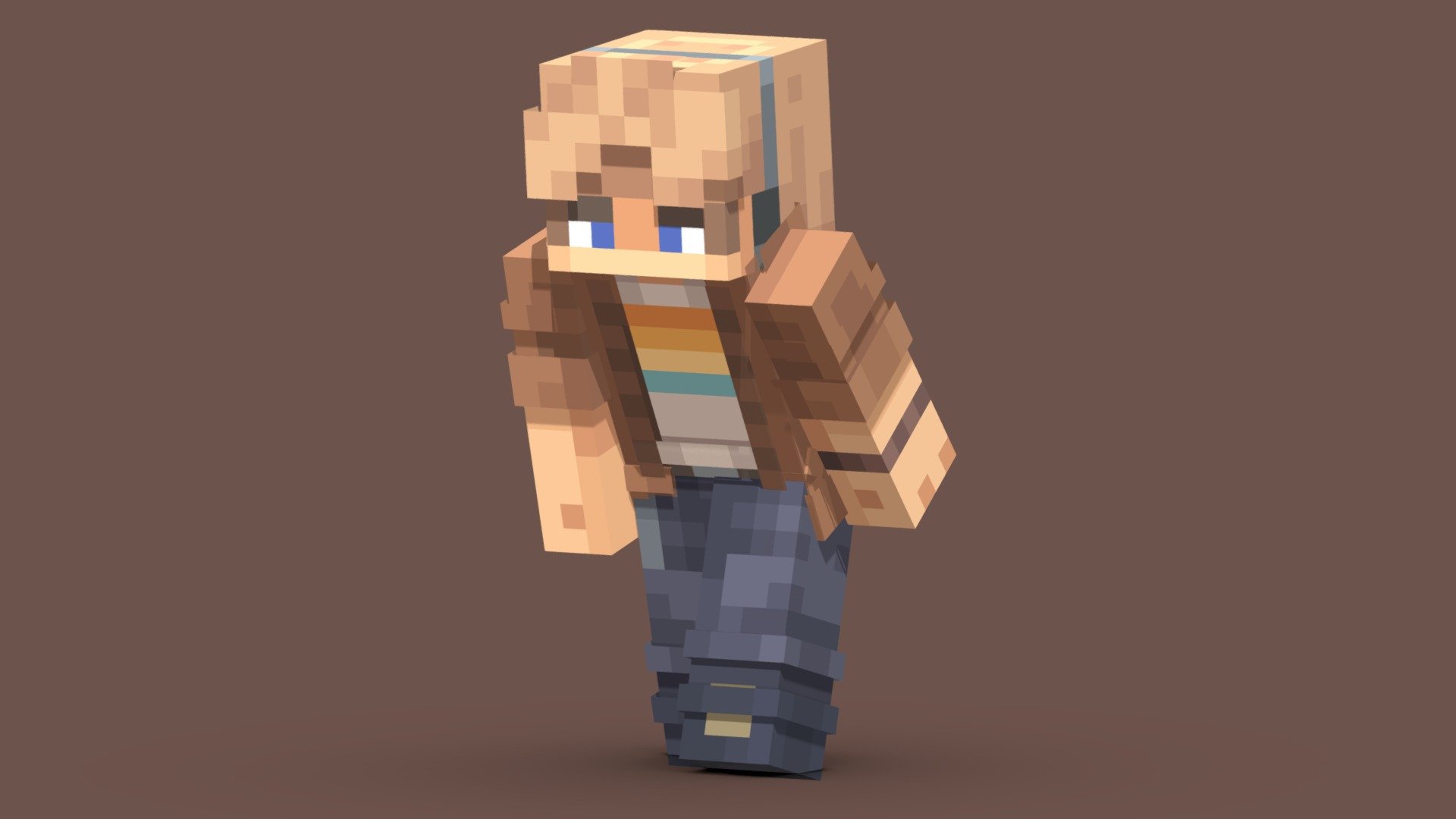 70s vintage skin - 3D model by PhantomEye [cf0e475] - Sketchfab