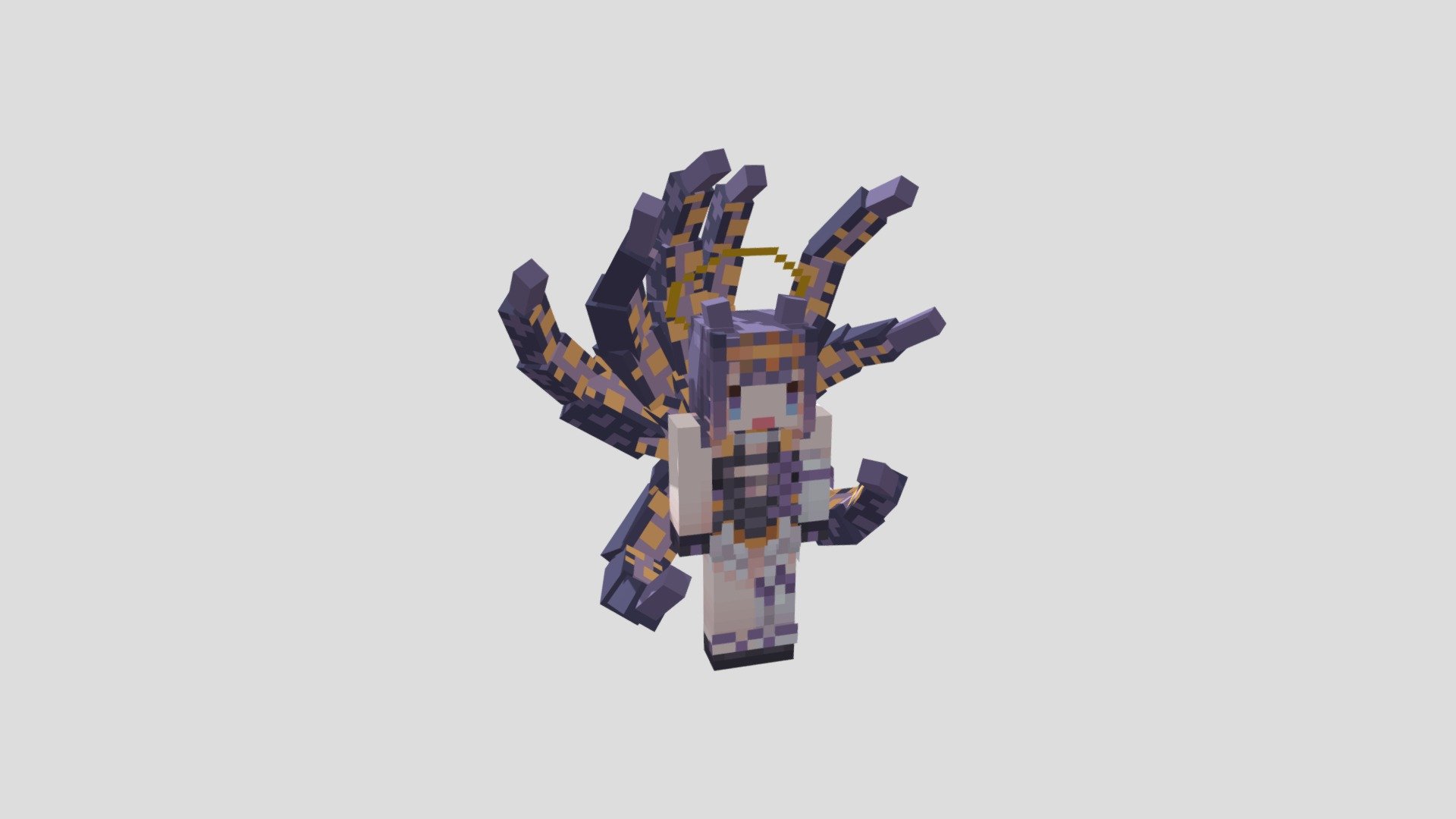Ninomae Ina'nis - 3D model by NekuroMC [cf0e6da] - Sketchfab