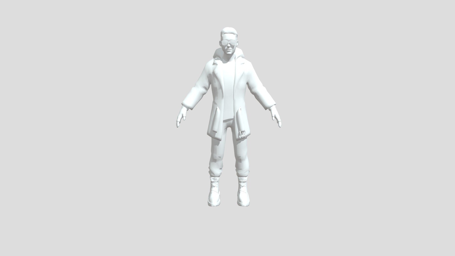 Sk_ Cyber Character - 3D model by komeiljiriyayi [cf0f69b] - Sketchfab