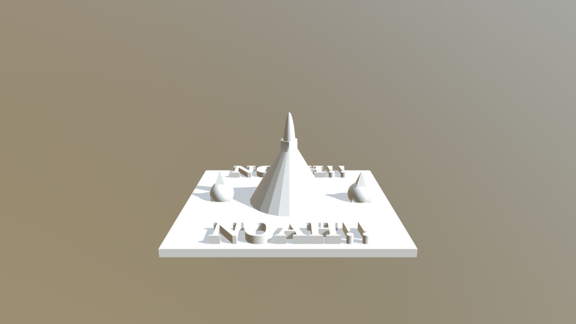 Noah Rocket Name - 3D model by pixelacademy [cf12234] - Sketchfab