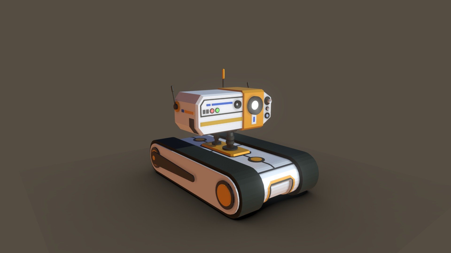 Track-Bot D-23(star wars) - 3D model by Prathamesh Gadekar ...