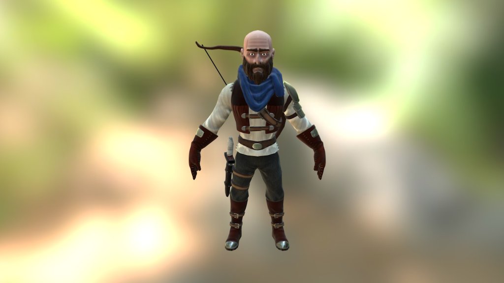 Hunter - 3D model by Zombr105 (@dulieualexandrezombr105) [cf139e9 ...