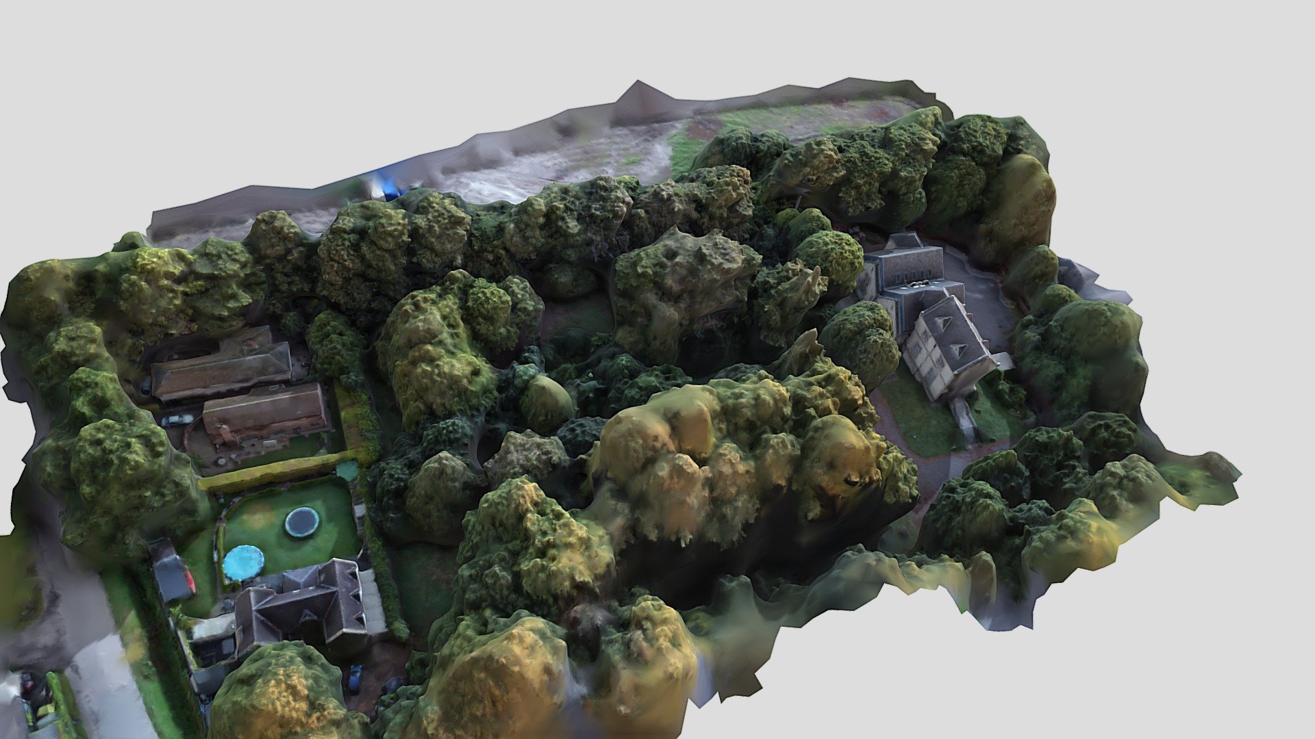 Fulbourn Site Plan - 3D model by alasdairmassie [cf142a6] - Sketchfab