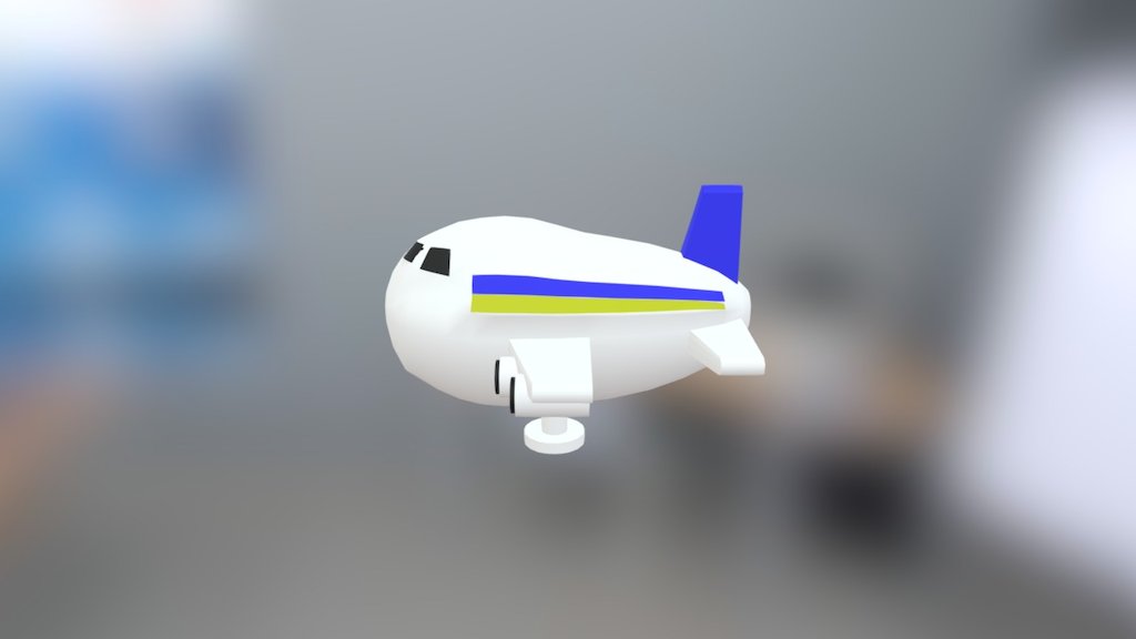 SIA Plane 3 - 3D model by AikHauKhaw [cf145d1] - Sketchfab