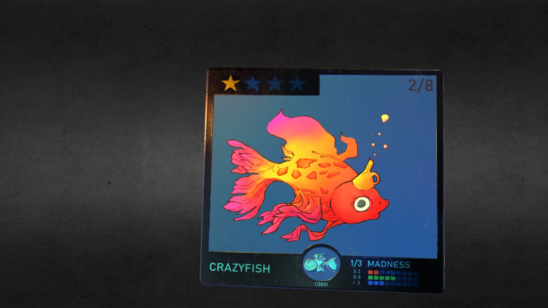 2/8 CrazyFish - 3D model by DavidChardon [cf14f17] - Sketchfab