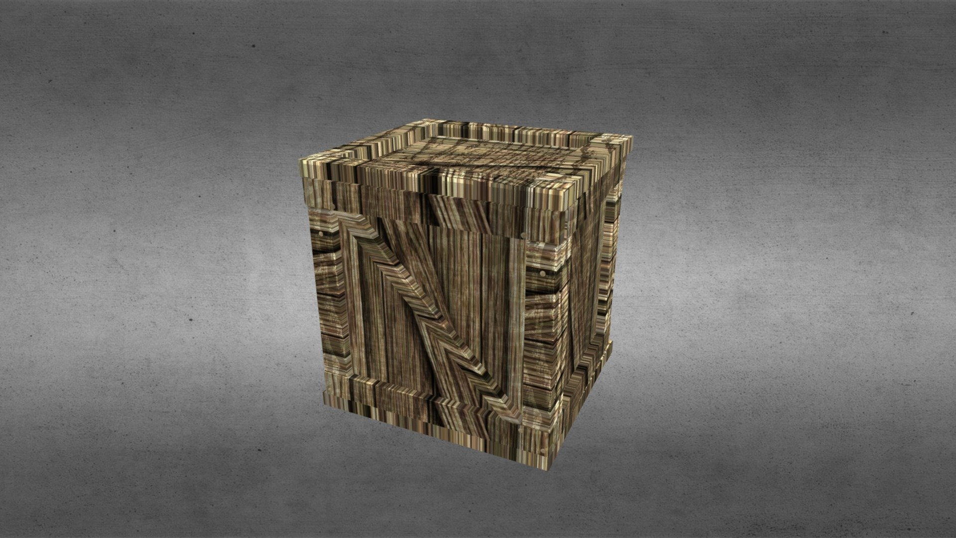 TEXTURE BOX WOODEN - 3D model by ibukunoluwapo [cf1681f] - Sketchfab
