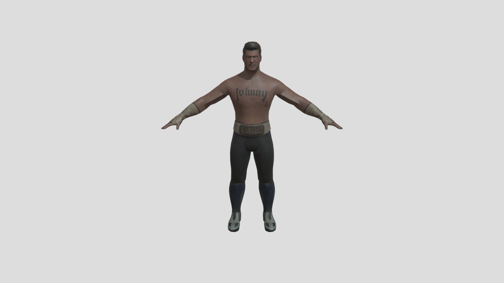 Tournament Johnny Cage - Download Free 3D model by ...