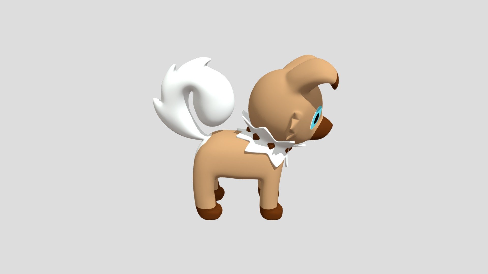 Rockruff - 3D model by baovie26 (@ndgb025) [cf17983] - Sketchfab