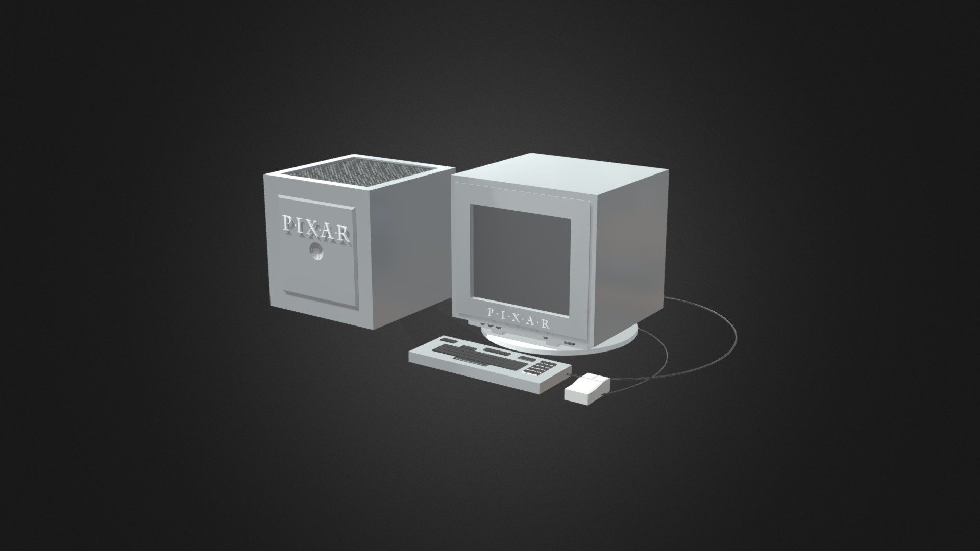 Computer Pixar - 3D model by pauseplay [cf17e41] - Sketchfab