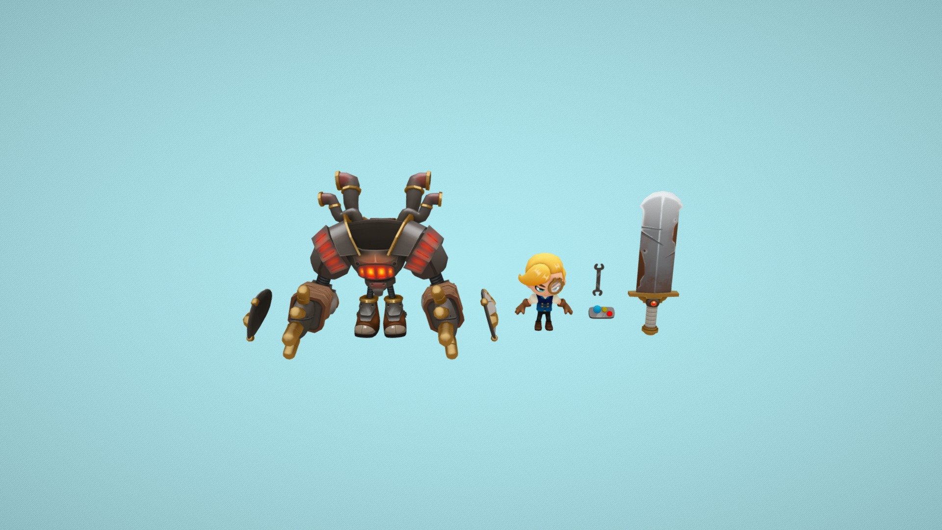 RODERICH - 3D model by hellomonster [cf19f7a] - Sketchfab