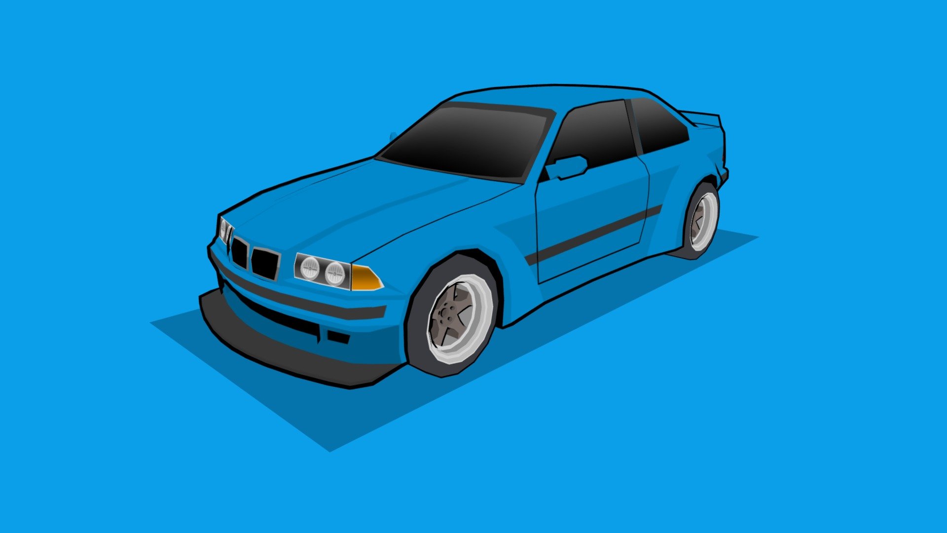 BMW M3 E36 Horizon Edition (1997) - 3D model by marksform [cf1a44e ...