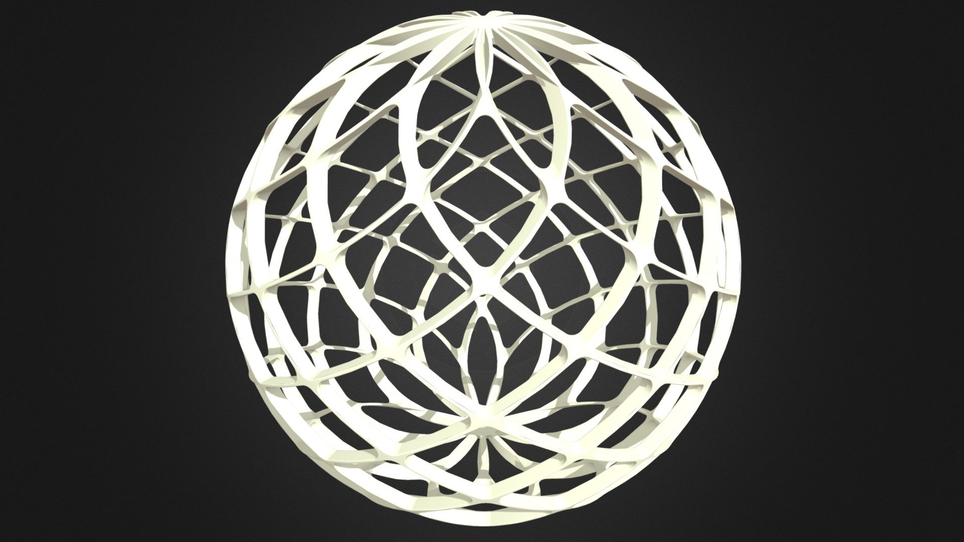 Wireframe Shape Geo Complex Twisted Sphere - Buy Royalty Free 3D model ...
