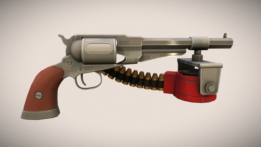 The Twenty-Six Shooter, Mk. II - 3D model by wowza [cf1b19e] - Sketchfab