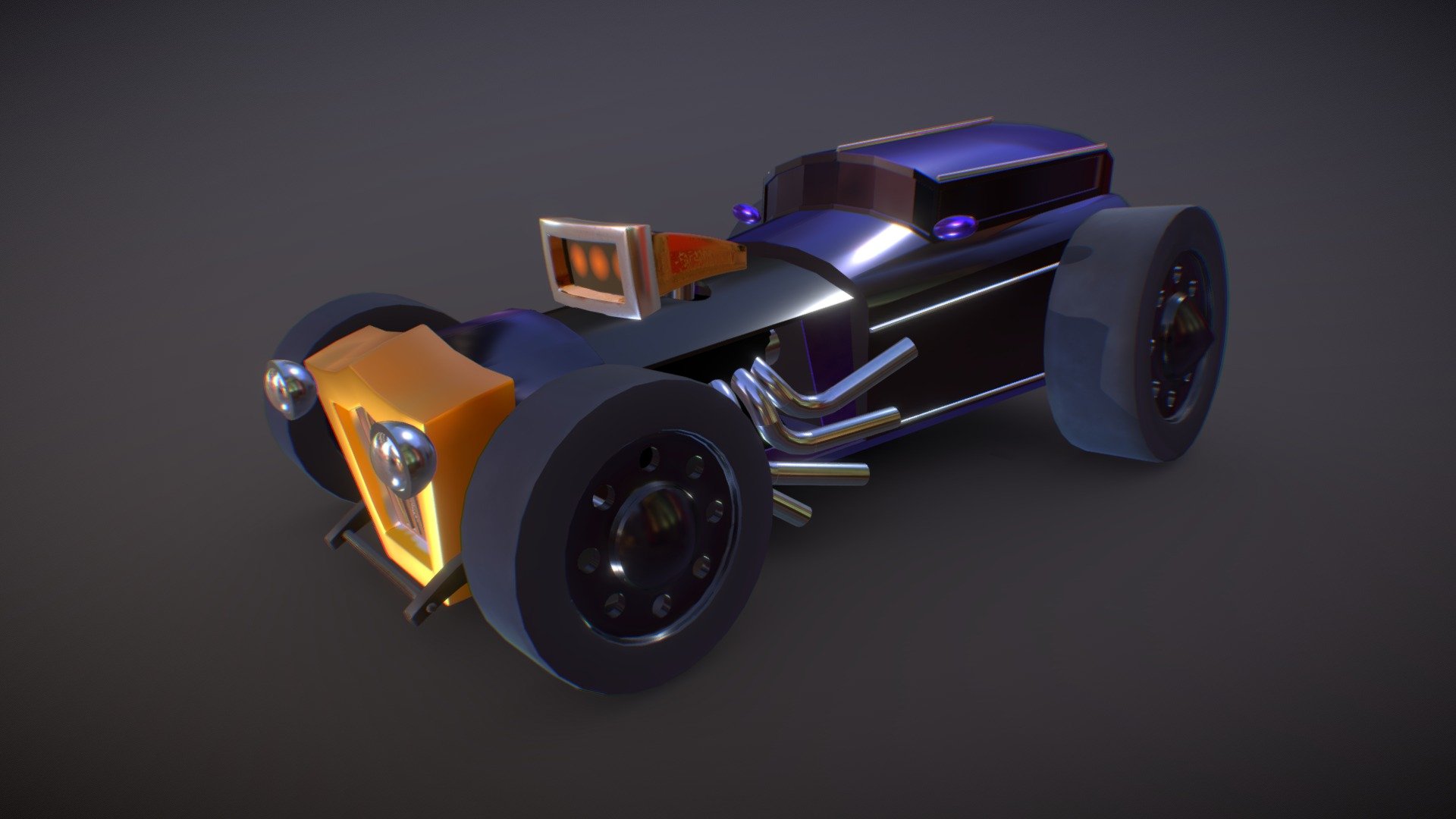 Hot Rod - Download Free 3D model by Stephen Yates (@StephenYates ...