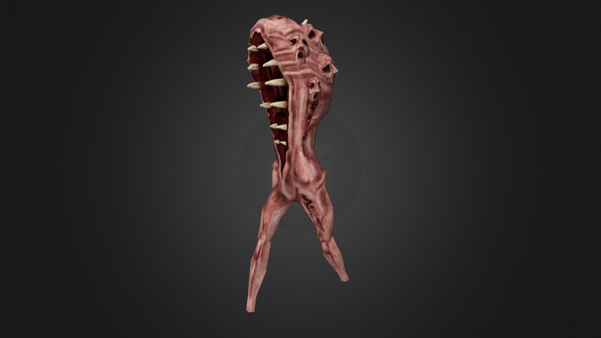 monster for the game (raw animation) - 3D model by Kowalczyk Kamil ...